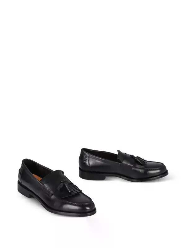 DOUCAL'S Tassel Leather Loafers