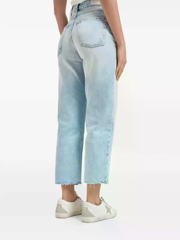 ICON DENIM LOS ANGELES Jill Frayed Hem Jeans