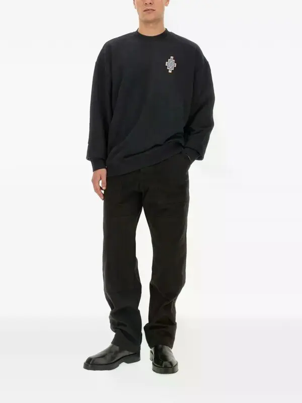 COUNTY OF MILAN Cross Patch Sweatshirt