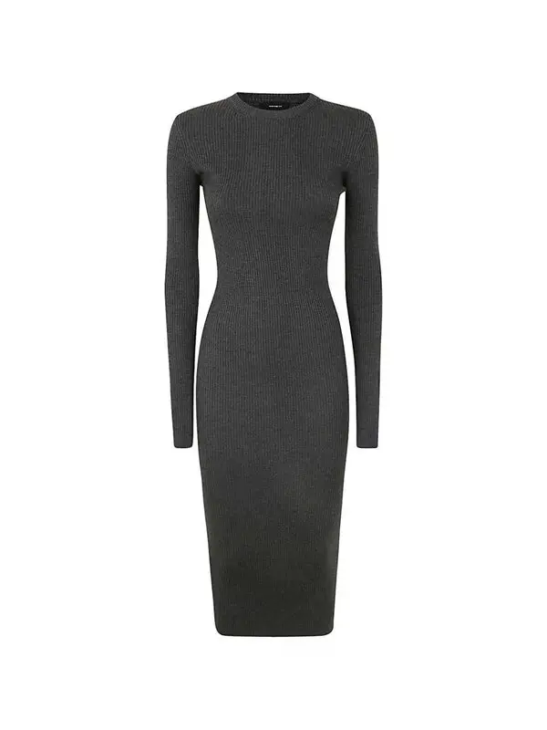 Wardrobe.NYC Ribbed Knit Maxi Dress