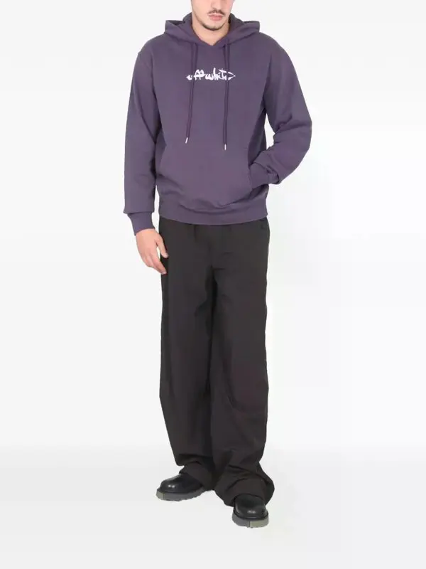 Off-White Wide Leg Track Pants