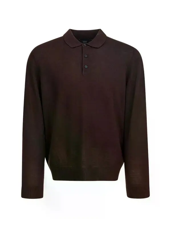 Vince Merino Wool Polo Shirt