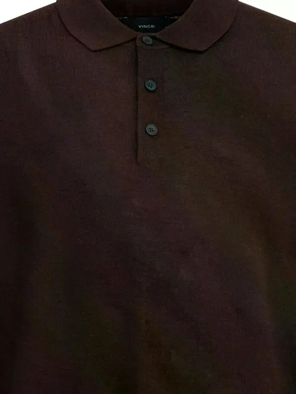 Vince Merino Wool Polo Shirt