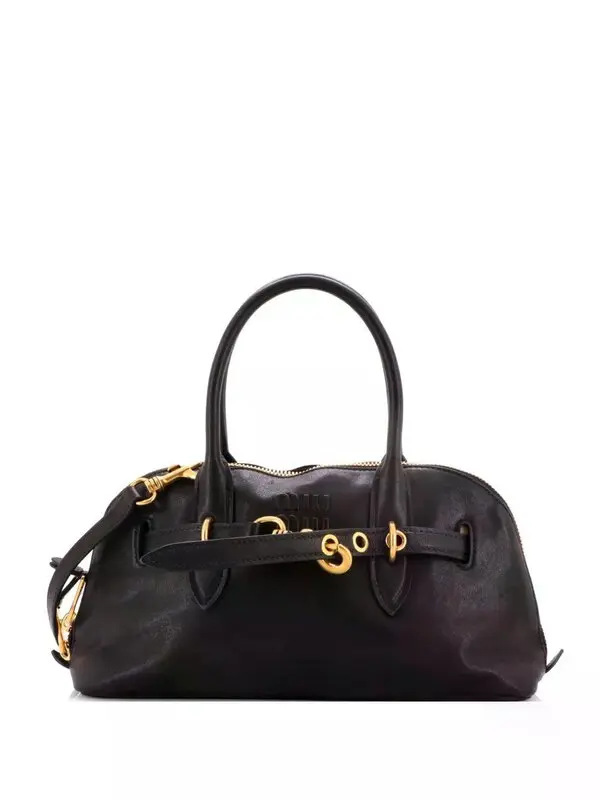 Miu Miu Aventure Top Handle Satchel - Black