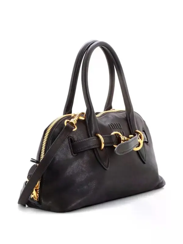 Miu Miu Aventure Top Handle Satchel - Black