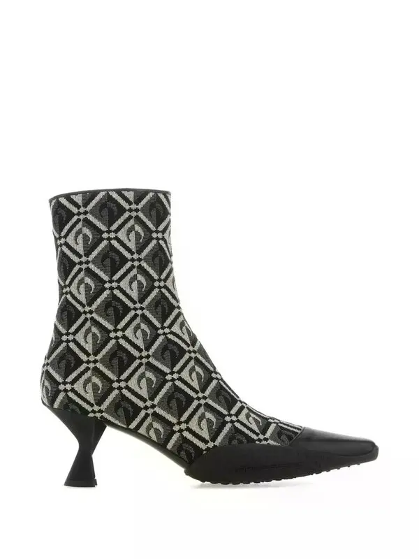MARINE SERRE Moon Diamant Ankle Boots