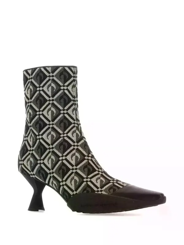 MARINE SERRE Moon Diamant Ankle Boots