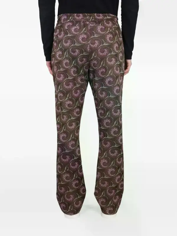 BARACUTA X Needles Patterned Trousers