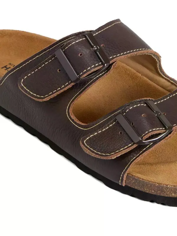 Woolrich Strap-detail Leather Sandals
