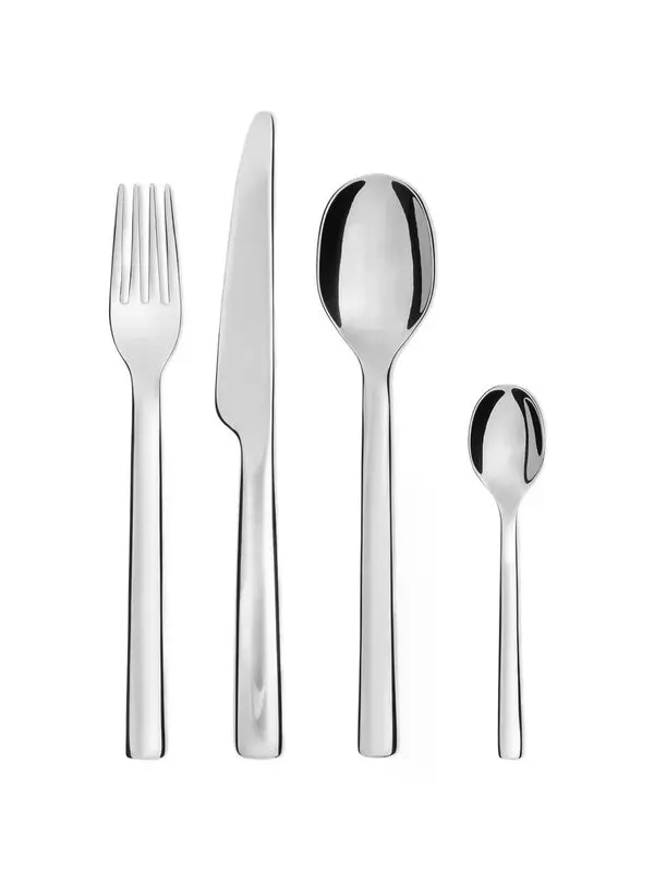 ALESSI Ovale 24-piece Cutlery Set - Silver