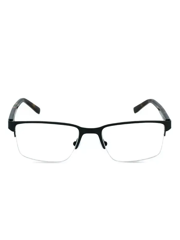 Lacoste Rectangle-frame Eyeglasses - Brown