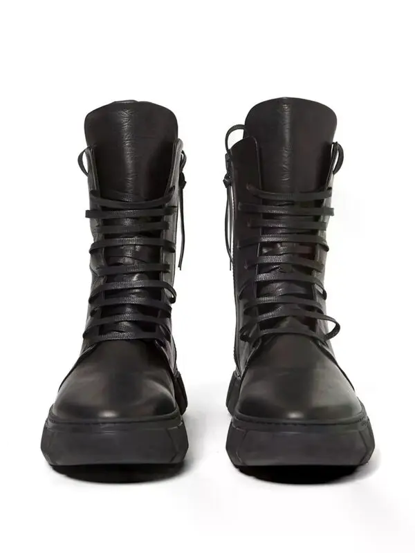 PURO Speedy Return Leather Ankle Boots