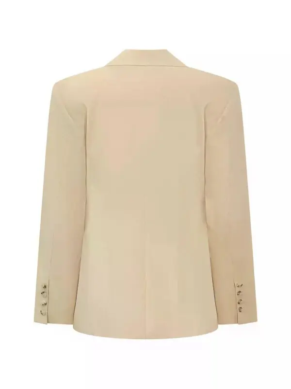 MOMS PANTS Double-breasted Wool Jacket