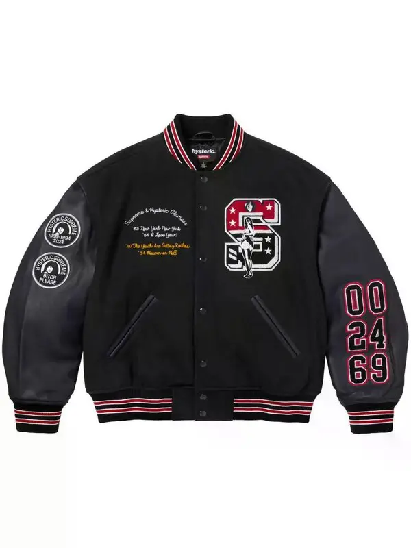 Supreme Hysteric Glamour Varsity Jacket