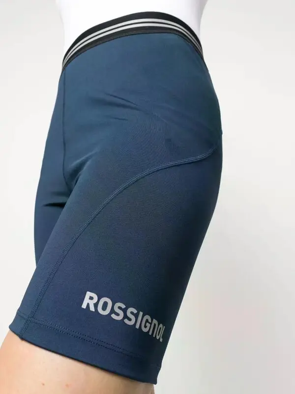 Rossignol Logo Print Biker Shorts