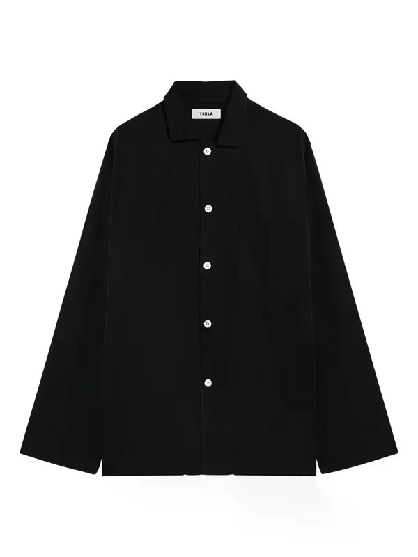 TEKLA Long-sleeve Pyjama Shirt