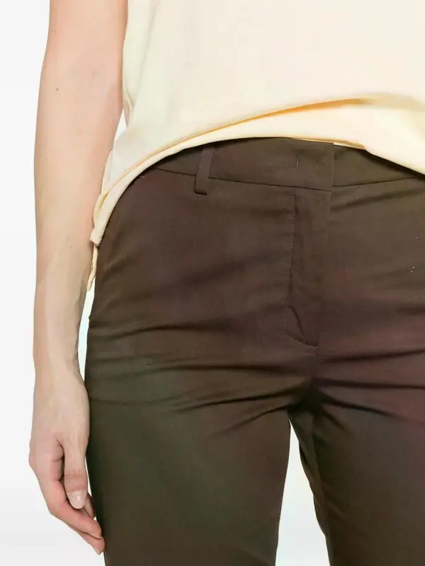 Max Mara Cropped Cigarette Trousers