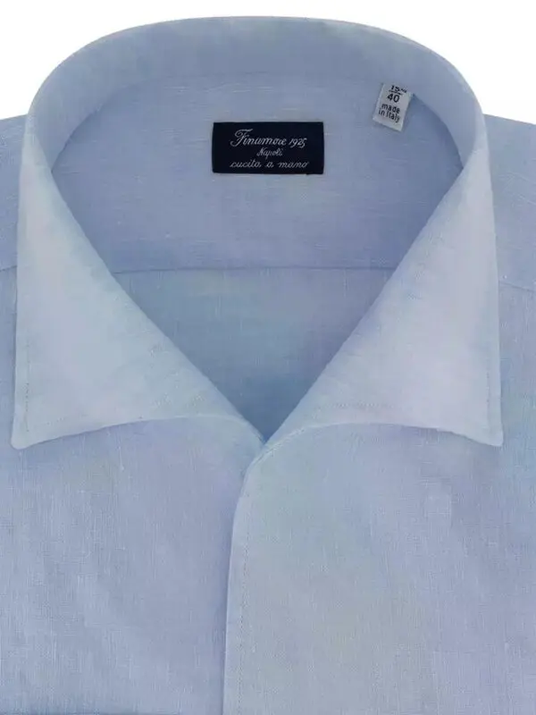 FINAMORE 1925 Classic Slim-fit Buttoned Shirt
