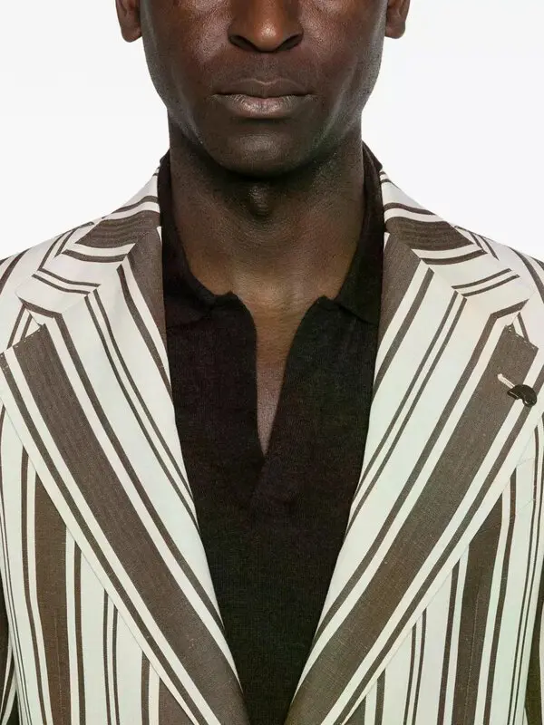 GABRIELE PASINI Striped Blazer