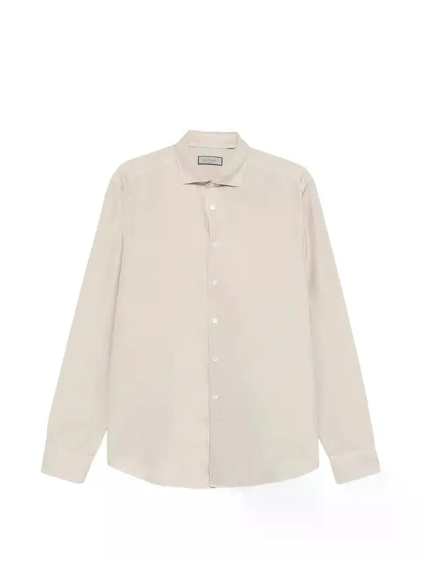 Canali Buttoned Shirt - Neutrals