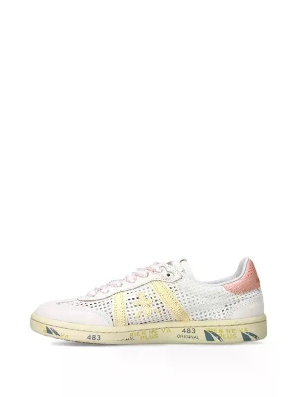 Premiata Bonnie Perforated Sneakers - Neutrals