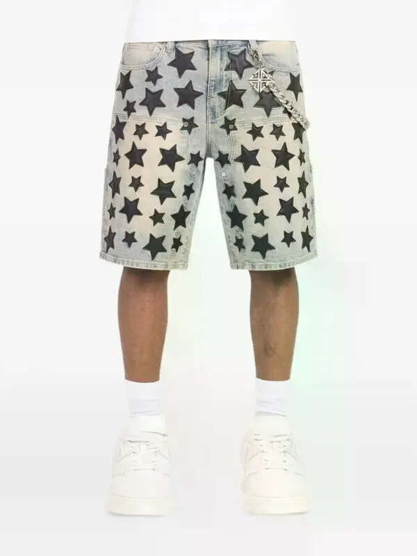 GUAPI Stars V2 Denim Shorts