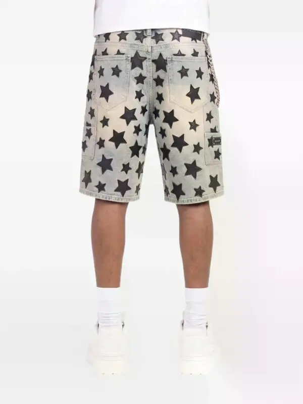 GUAPI Stars V2 Denim Shorts