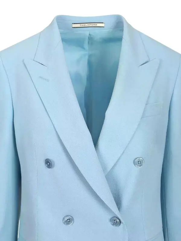 Tagliatore Double-breasted Blazer - Blue