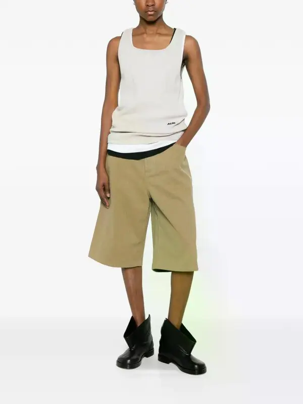 ALIS Logo Ribbed Tank Top