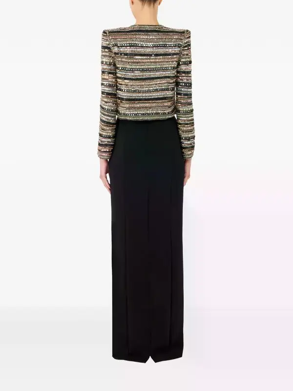 Jenny Packham Alma Beaded Jacket - Black