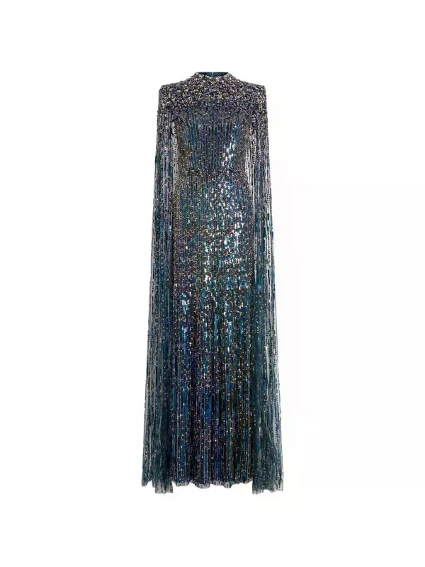 Jenny Packham Embellished Maxi Dress