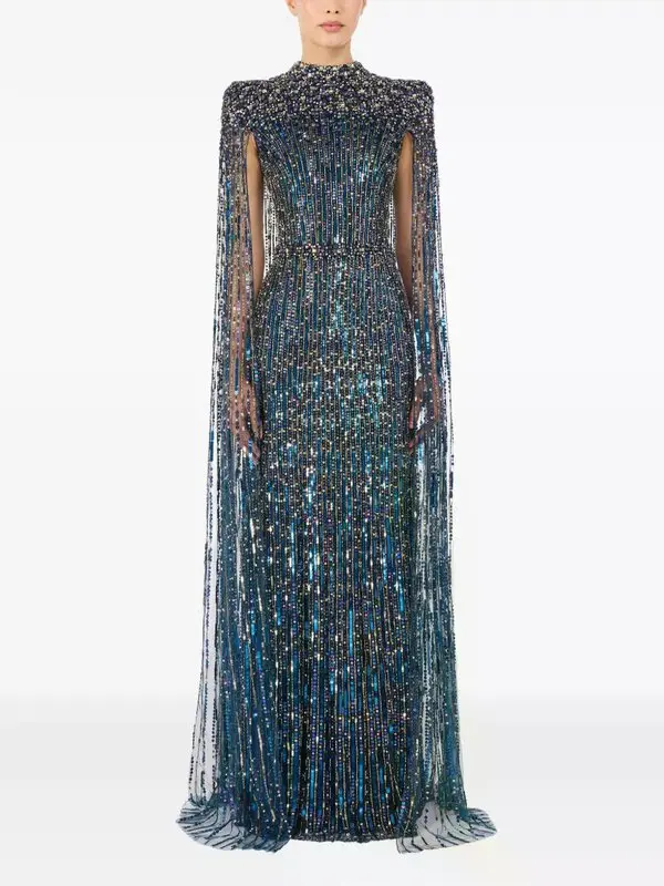 Jenny Packham Embellished Maxi Dress