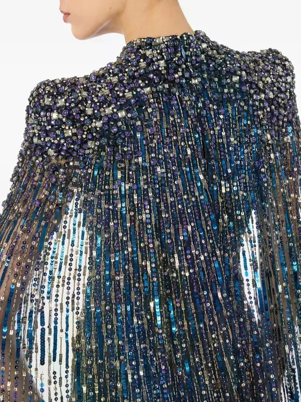 Jenny Packham Embellished Maxi Dress