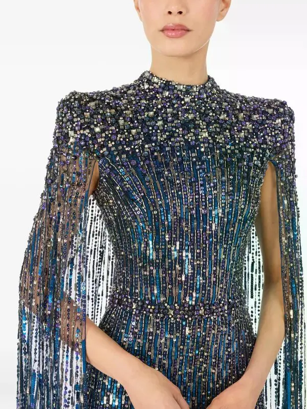 Jenny Packham Embellished Maxi Dress