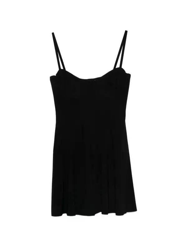 Norma Kamali Strap Mini Dress
