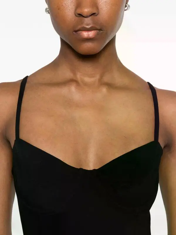 Norma Kamali Strap Mini Dress