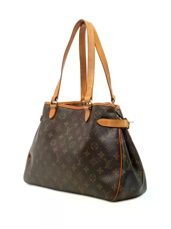 LOUIS VUITTON 2006 Monogram Batignolles Horizontal Tote Bag - Brown