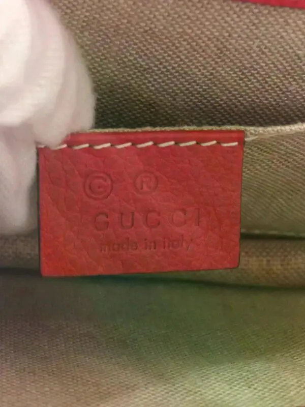 Gucci Calfskin Interlocking G Crossbody Bag