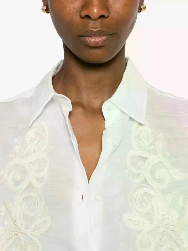 ERMANNO FIRENZE Embroidered Shirt
