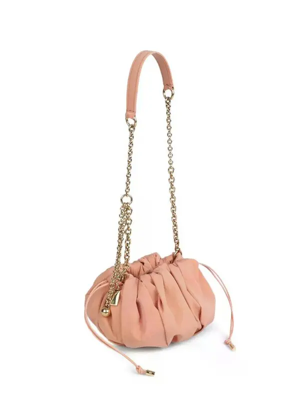 Chloé Plissé Shoulder Bag - Neutrals