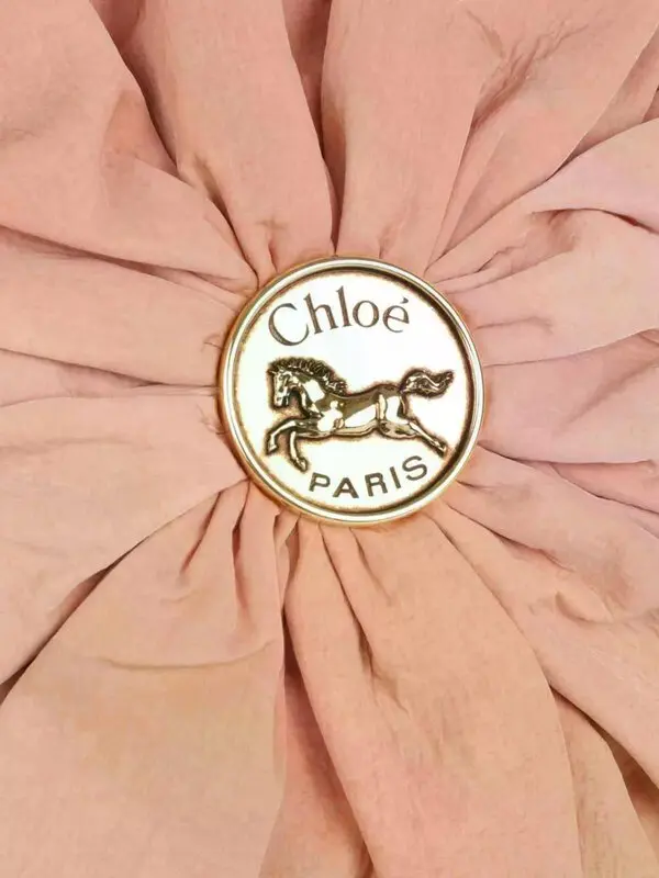 Chloé Plissé Shoulder Bag - Neutrals