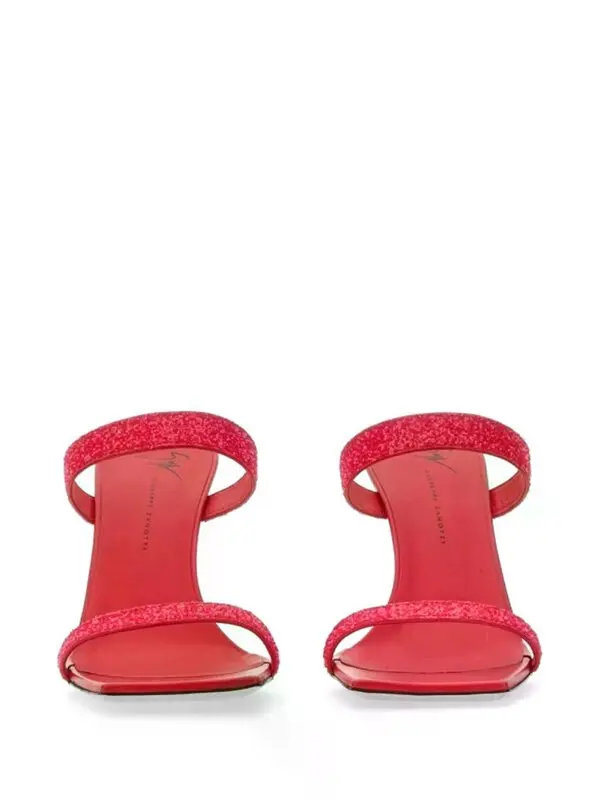 GIUSEPPE ZANOTTI Glitter Embellished Sandals