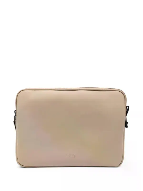 Rains Zip Laptop Bag - Neutrals
