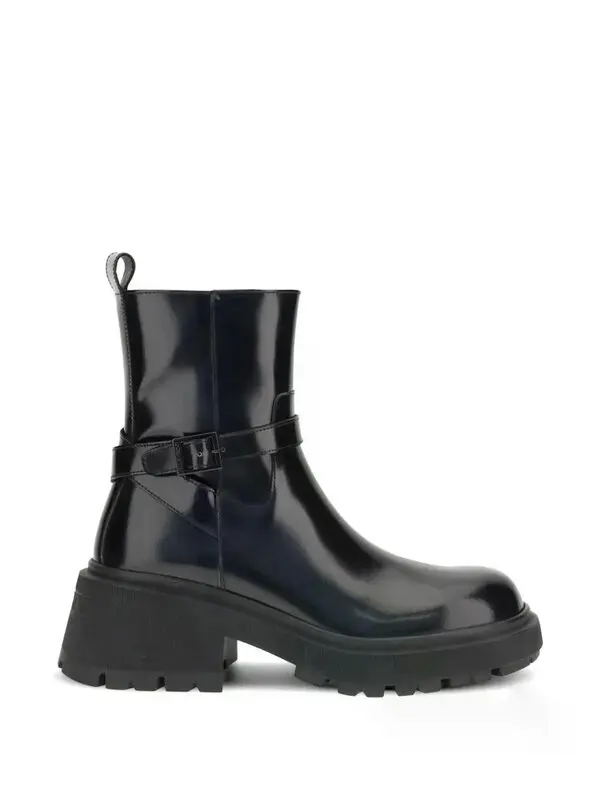 JIMMY CHOO Conny Patent-leather Ankle Boots