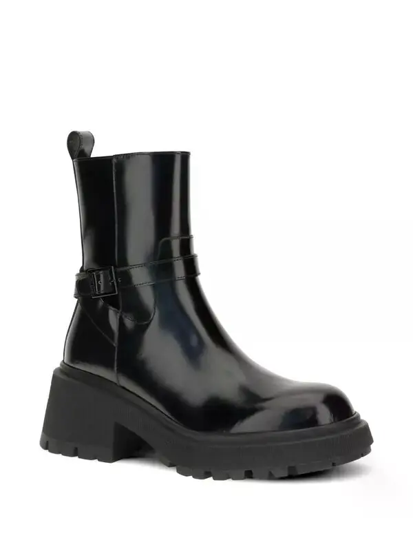 JIMMY CHOO Conny Patent-leather Ankle Boots