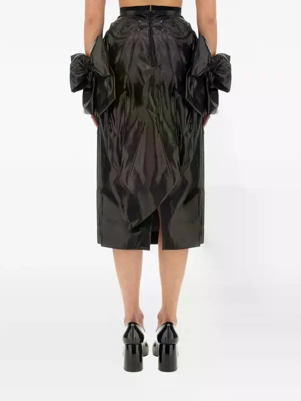 MAISON MARGIELA Bow-embellished Midi Skirt