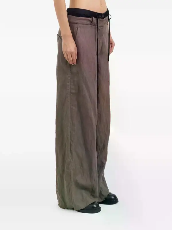 Masnada Wide-leg Wool Trousers