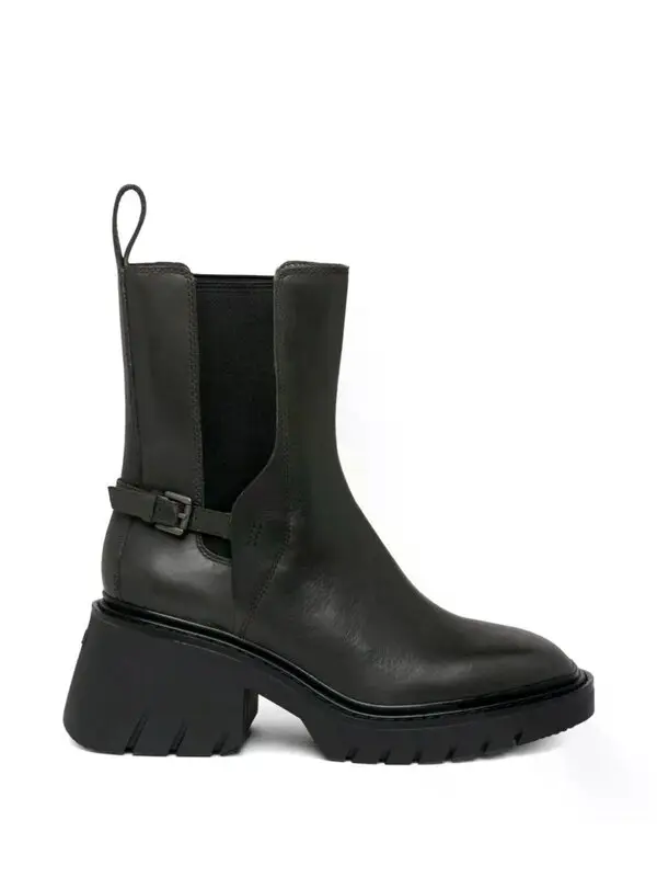 Ash Buckle Strap Boots