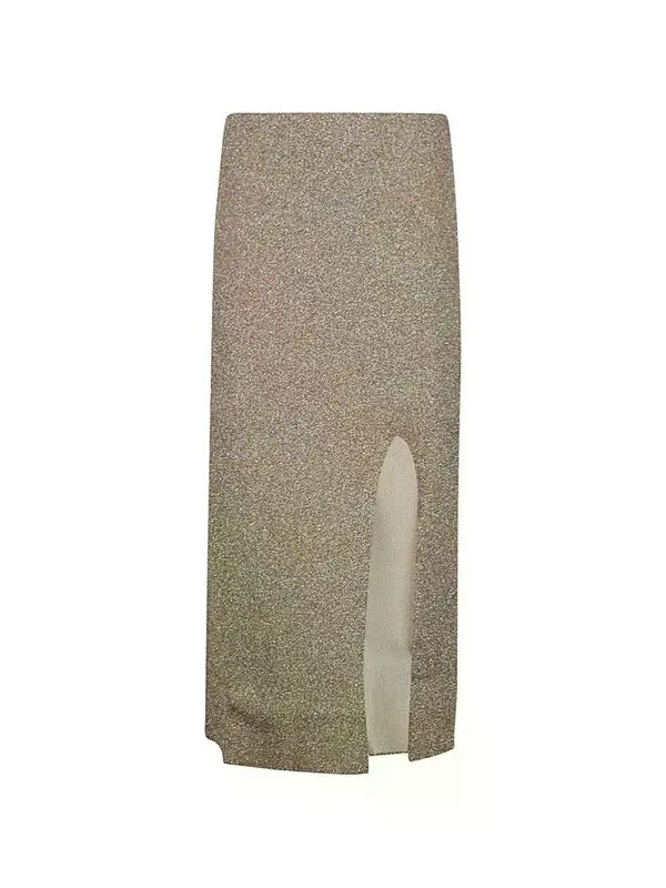 CIRCUS HOTEL Slit Midi Skirt