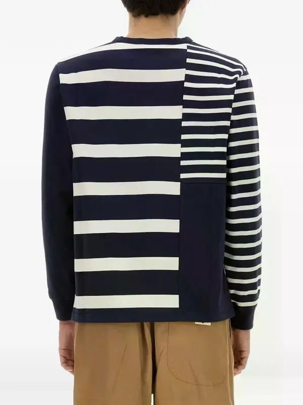 UMBRO X Ymc Striped Patchwork T-shirt